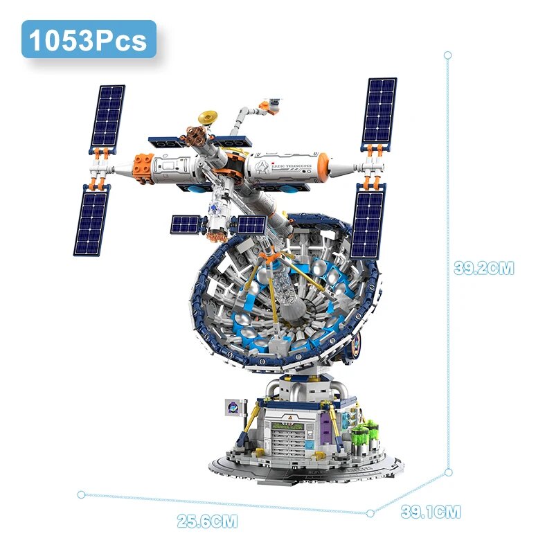 COOLPLAY Технический радиотелескоп 1053 деталей
