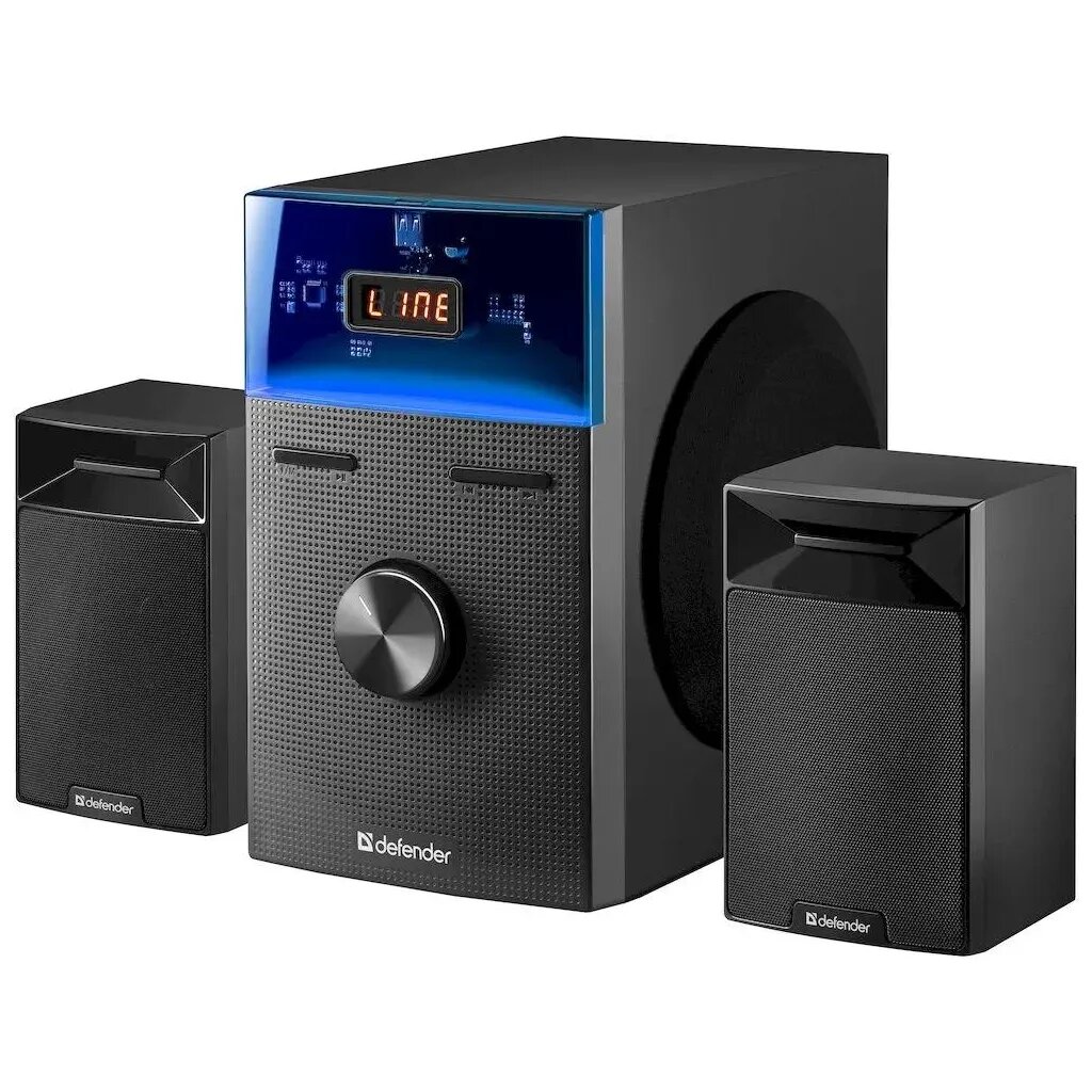 Колонки Bluetooth Defender Tresor, 2.1, черный [65092]
