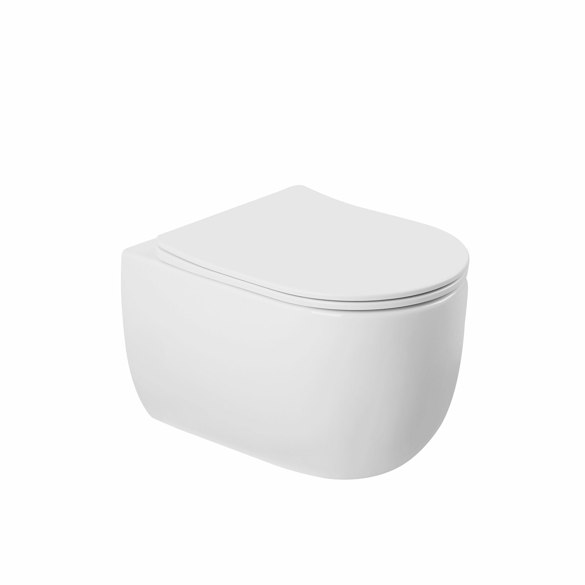 Унитаз подвесной Sapbox Arilon SB1131T2-W Tornado 2, белый, 490х360х360 см.