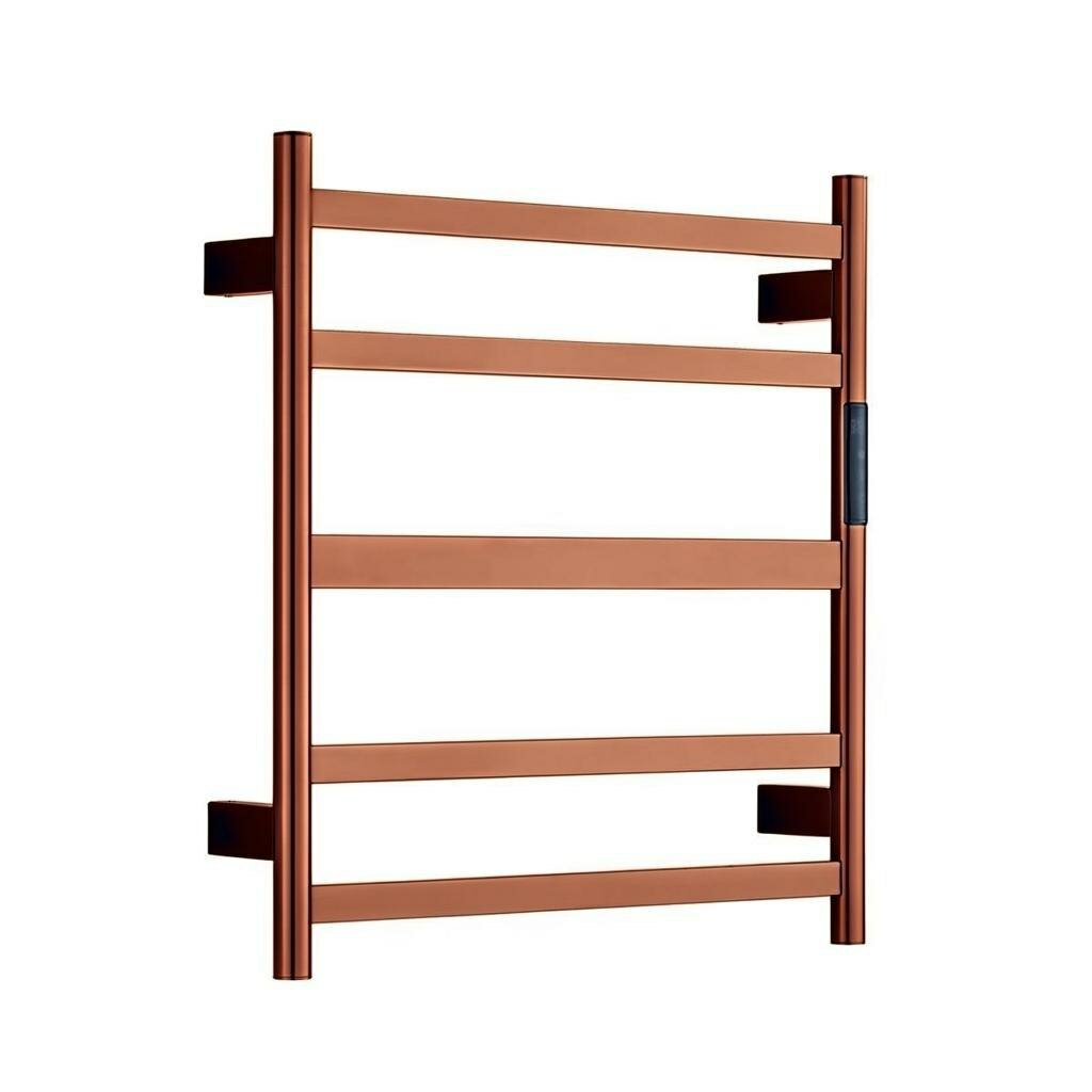 Полотенцесушитель электрический Raglo R350.01.33 настенный сенсорный с терморегулятором , матовая медь