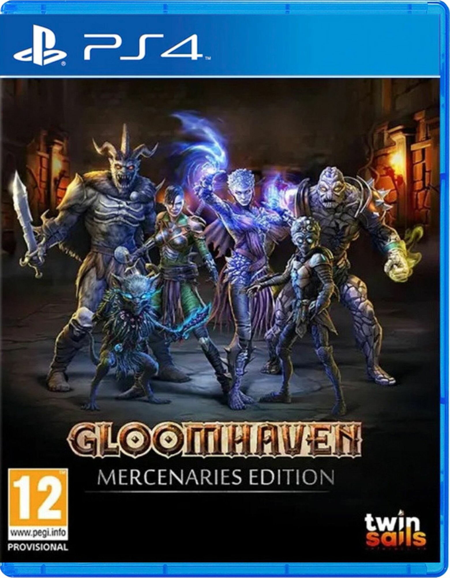 Gloomhaven Mercenaries Edition (английская версия) (Игра на диске) (PS4)