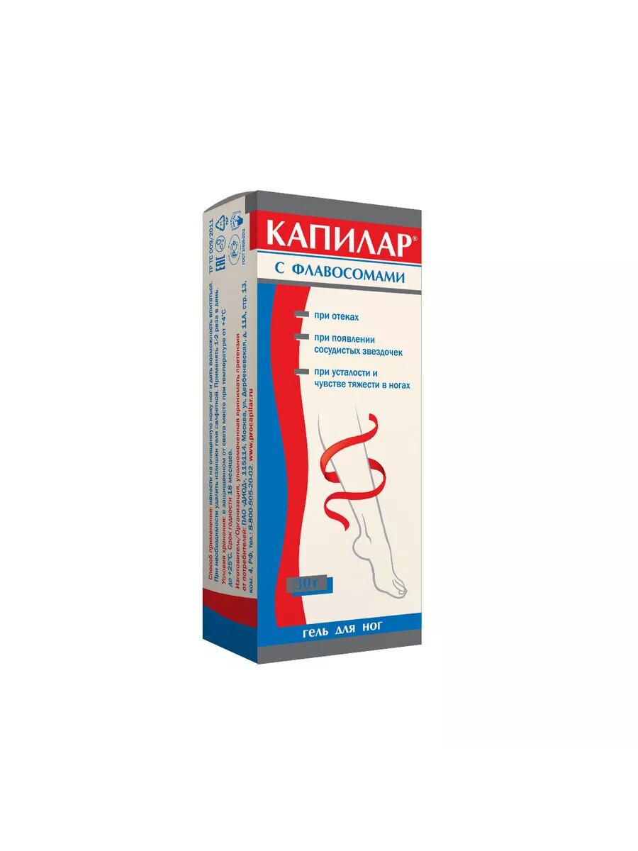 Капилар гель для ног 30 гр