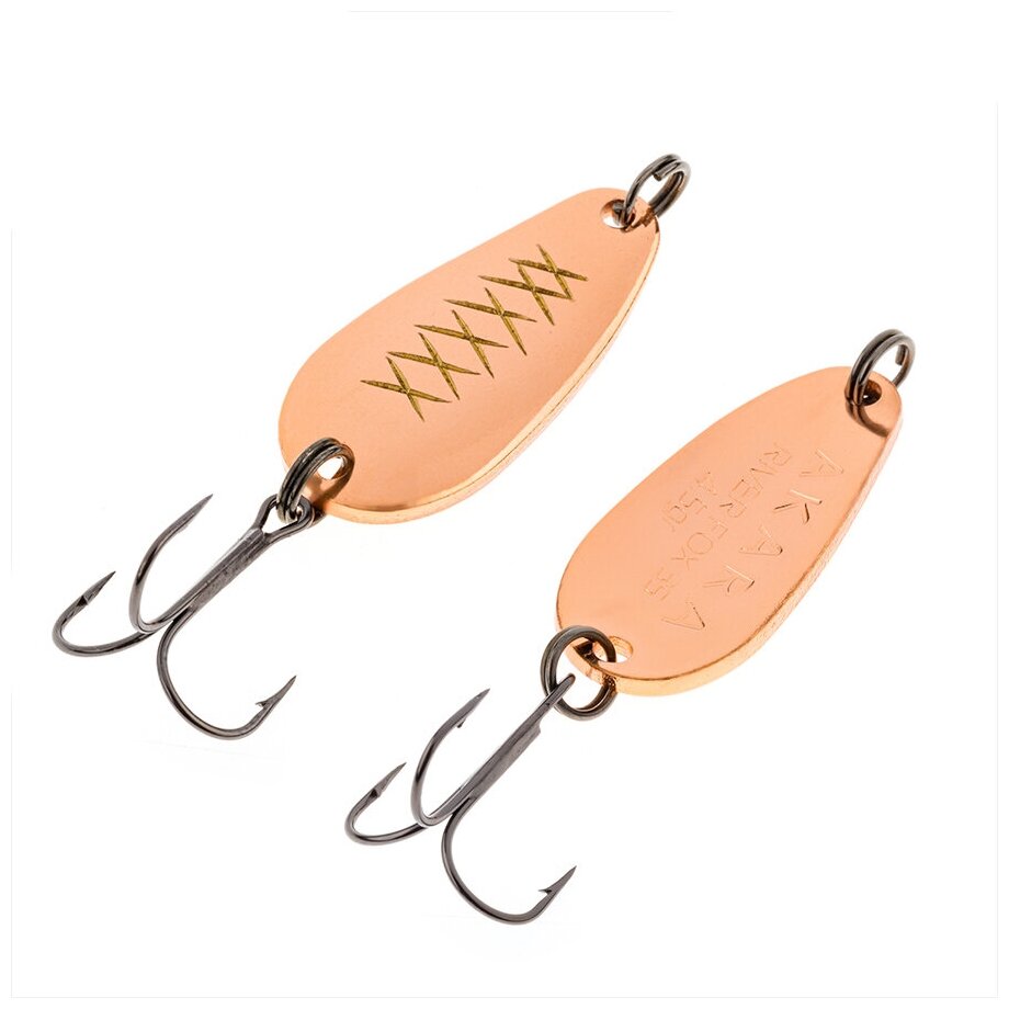 Блесна колебалка Akara Lite Series River Fox 4,5гр. AB44