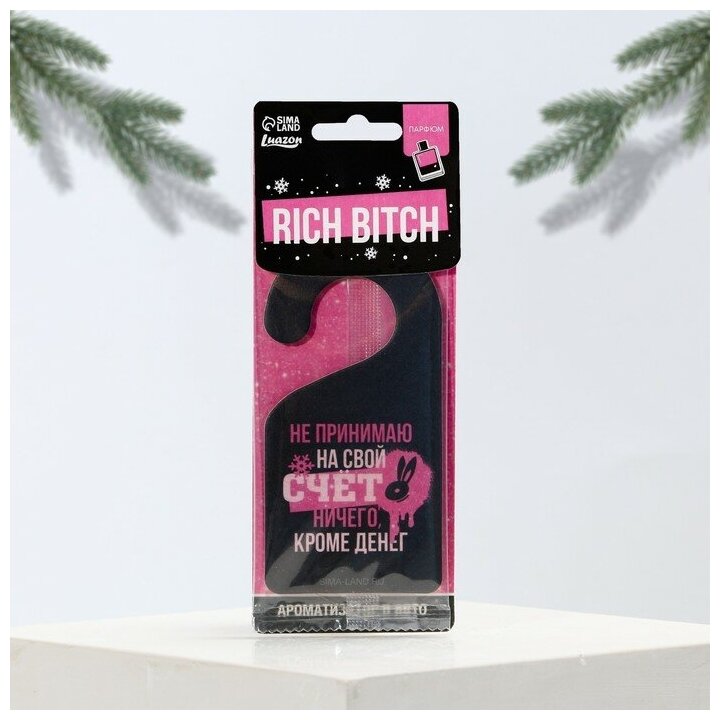 Ароматизатор в машину «Не принимаю на свой счет ничего.»