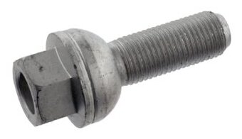 Болт колесный сферический M14x1.5x62mm / FORD: GALAXY 95-06 SEAT: ALHAMBRA 96- VW: SHARAN 95-, TRANSPORTER IV 90-03, TRANSP.