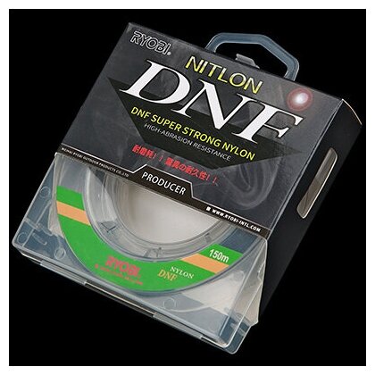 Лескa для рыбалки RYОBI NITLON DNF 150m 0,185mm brown-01