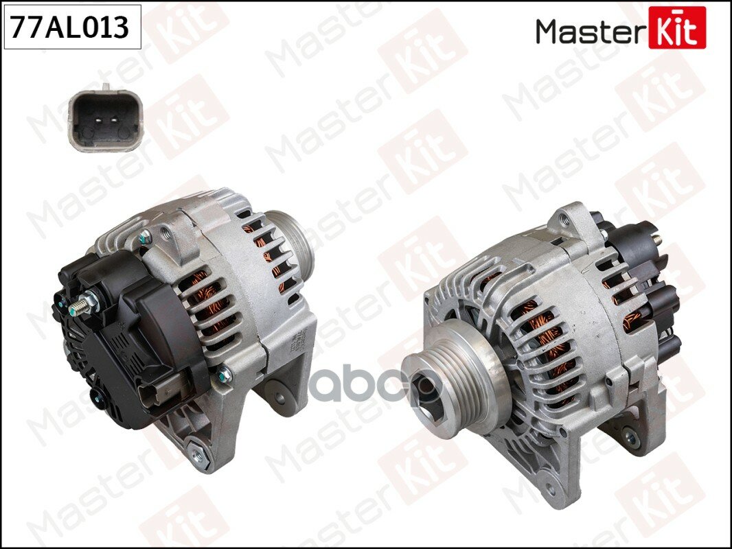 77AL013 Генератор RENAULT MEGANNE II/DUSTER 1.6 (14V 110A) MasterKit арт. 77AL013