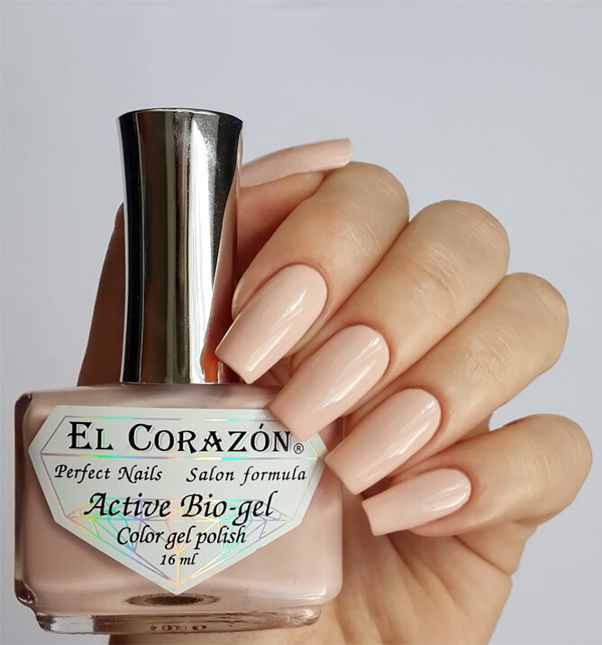 El Corazon лечебный лак для ногтей Активный Био-гель №423/289 Cream 16 мл
