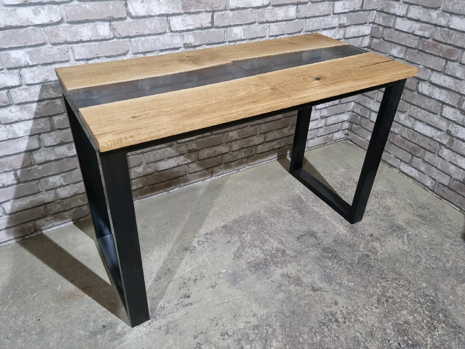 Обеденный стол лофт Barben-41, раздвижной, для кухни и столовой, с размерами 180х75х70 см