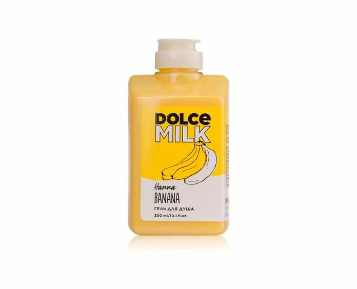 DOLCE MILK Гель для душа Ханна Банана, 300 мл