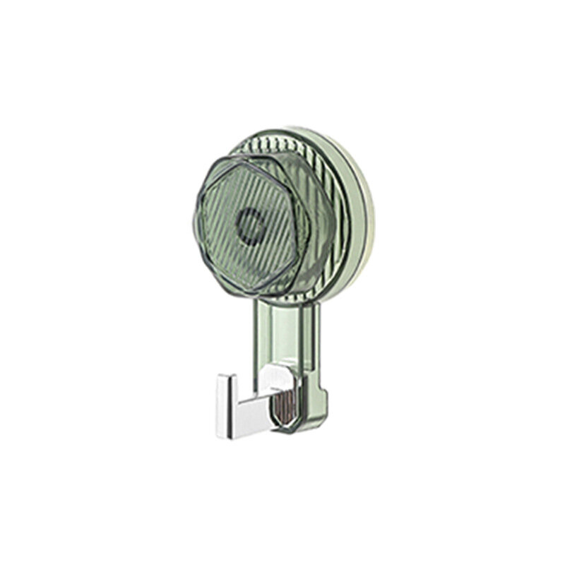 Крючок для ванной "Легкая роскошь", вращающийся, прозрачный зеленый, акрил, 30кг