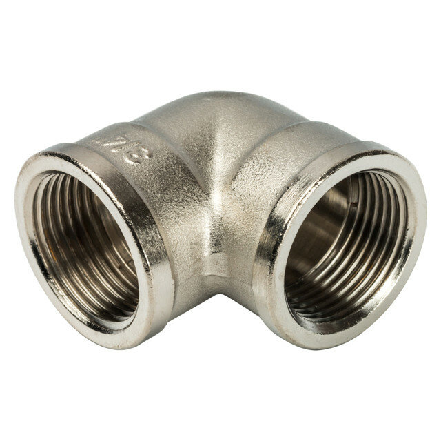 STOUT угольник ВР 3/4 латунь резьба сантехнический фитинг внутренней резьбы 3/4