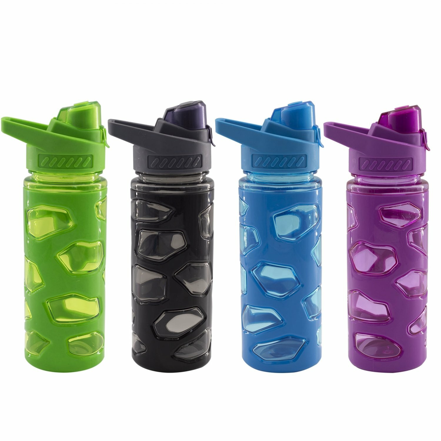 Alingar Бутылка для воды, универсальная, пластик, 500 мл, ассорти