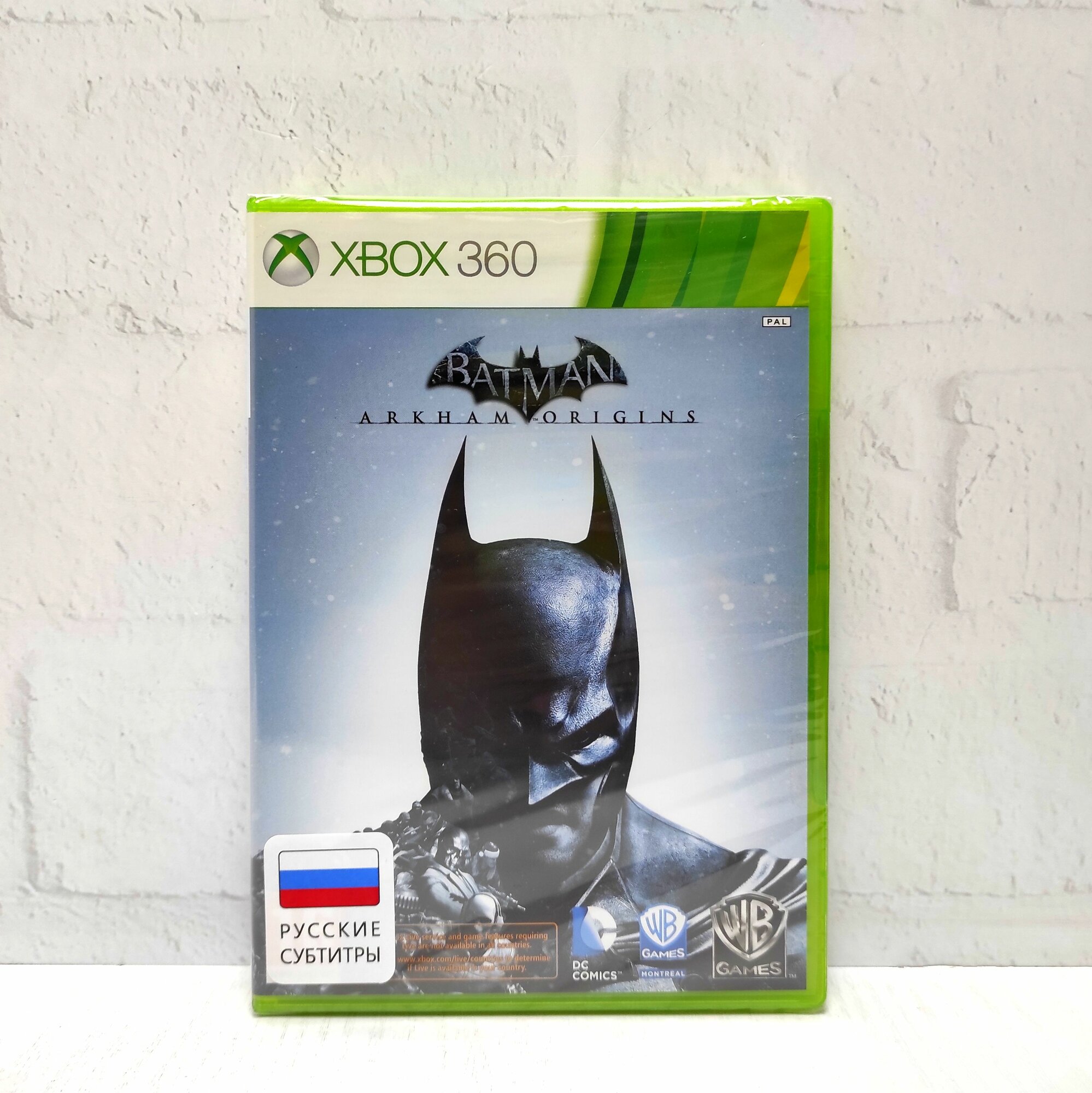Batman Arkham Origins Русские субтитры Видеоигра на диске Xbox 360. Товар уцененный
