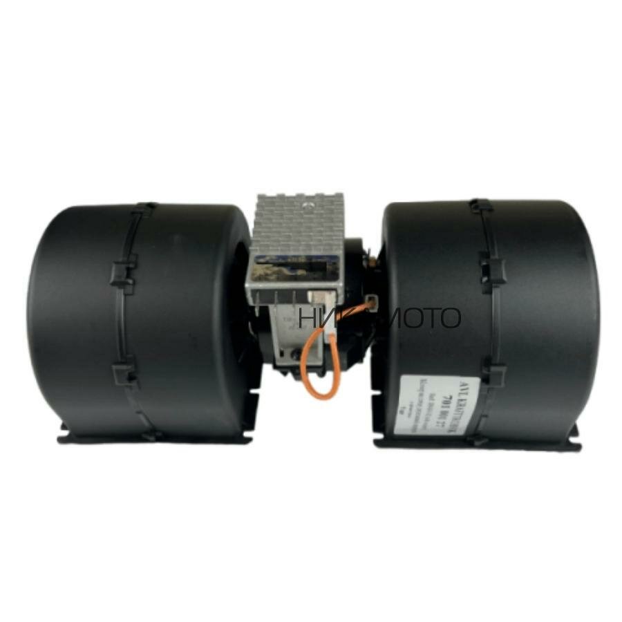 AVLKRAFT 70100127 электродвигатель отопителя! с резистором, 3 скор, 24V, 310x77x112мм, ан.008-B45-02\ MB, MAN