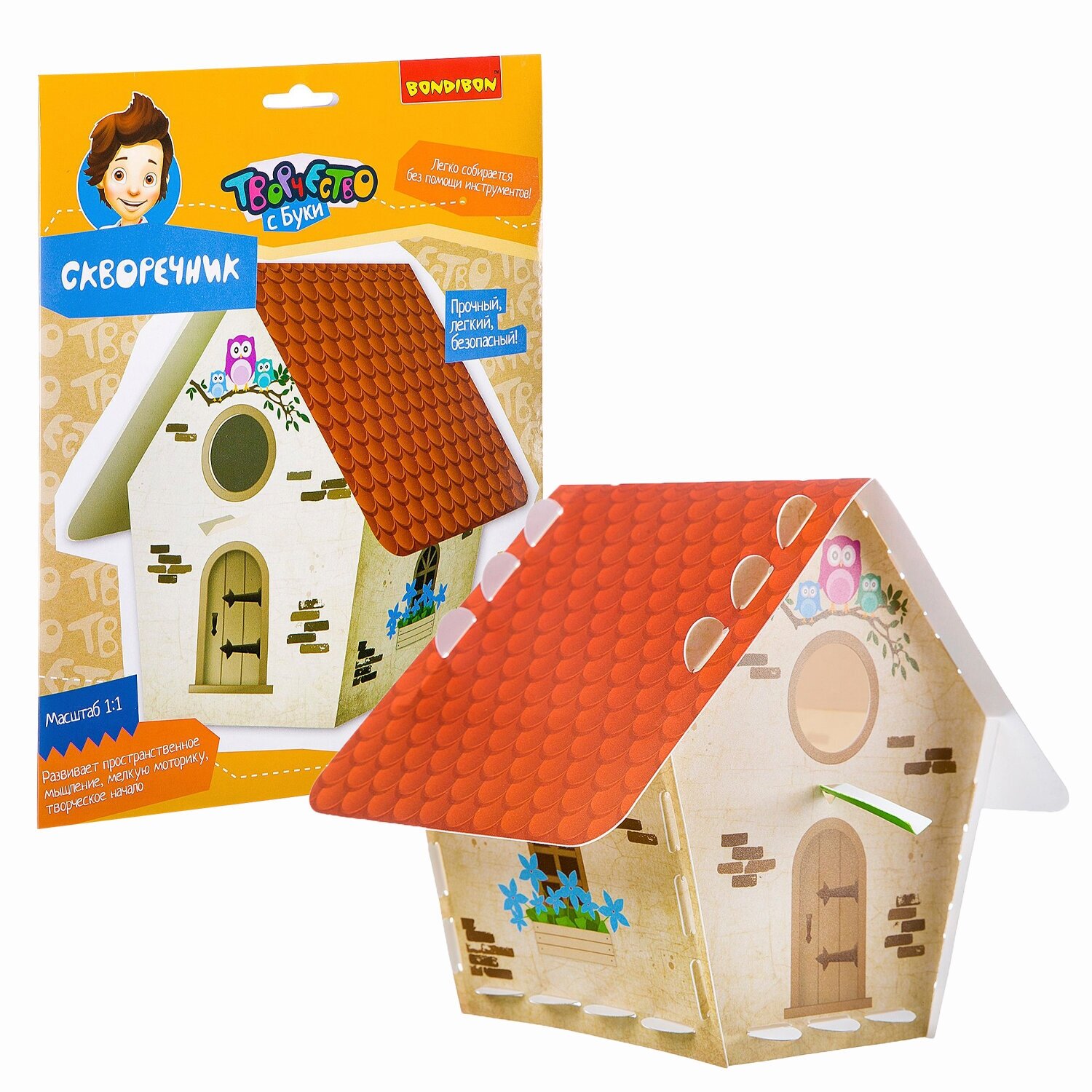Набор для творчества BONDIBON. Скворечник (творчество с Буки)