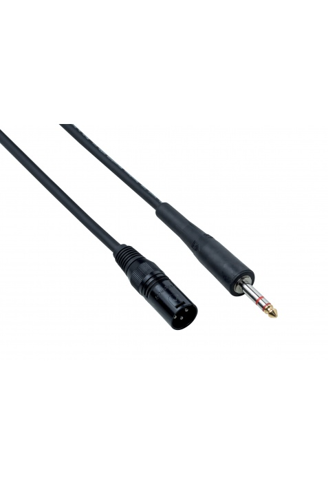 BESPECO PYMS600 BK Кабель готовый акустический, серии "PYTHON", JACKstereo 6.3мм- XLR3MXN