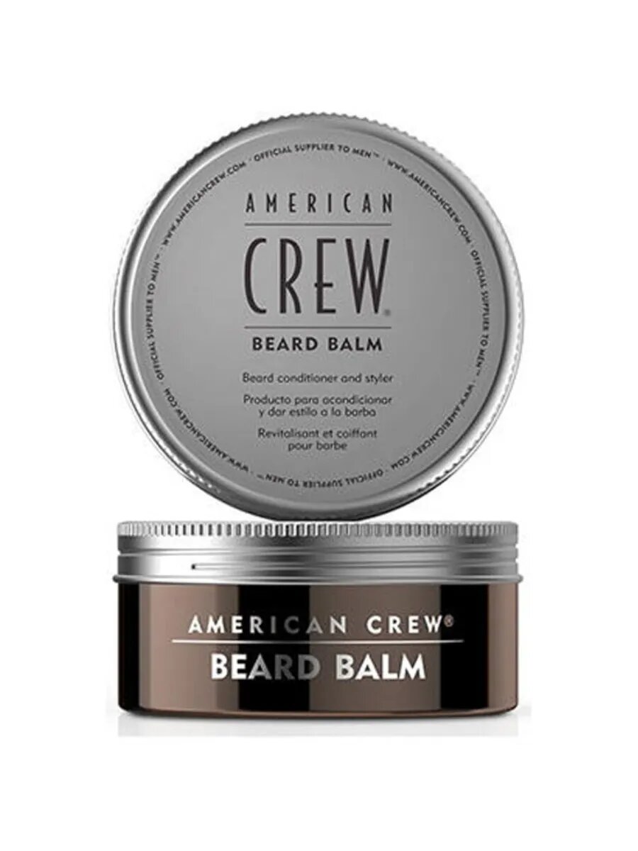Бальзам для ухода за бородой Beard Balm American Crew фиксирует, увлажняет, облегчает расчесывание, 60гр