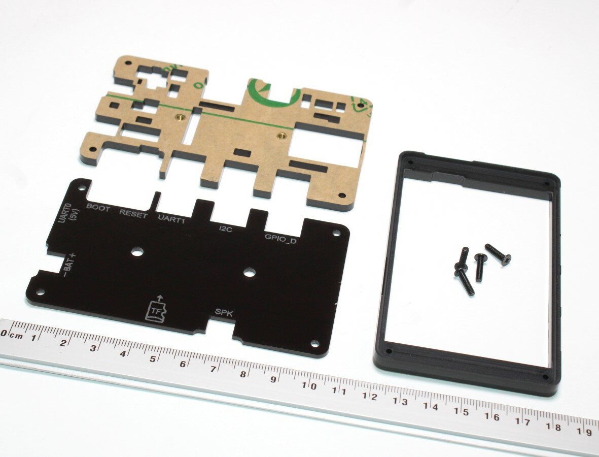 Корпус акриловый черный для CROWPANEL 3.5"
