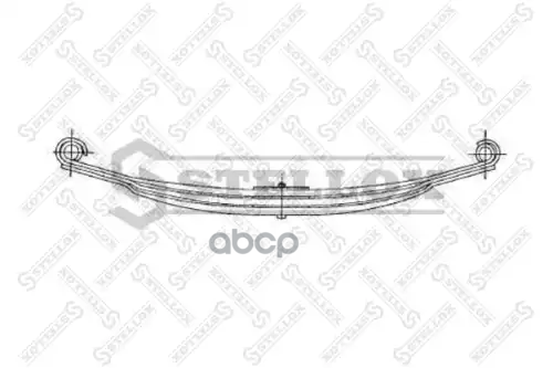 Рессора 3-ех лист. ! перед 1/22+2/25x90x81 900+900 S24 MB Actros Stellox арт. 8455694SX