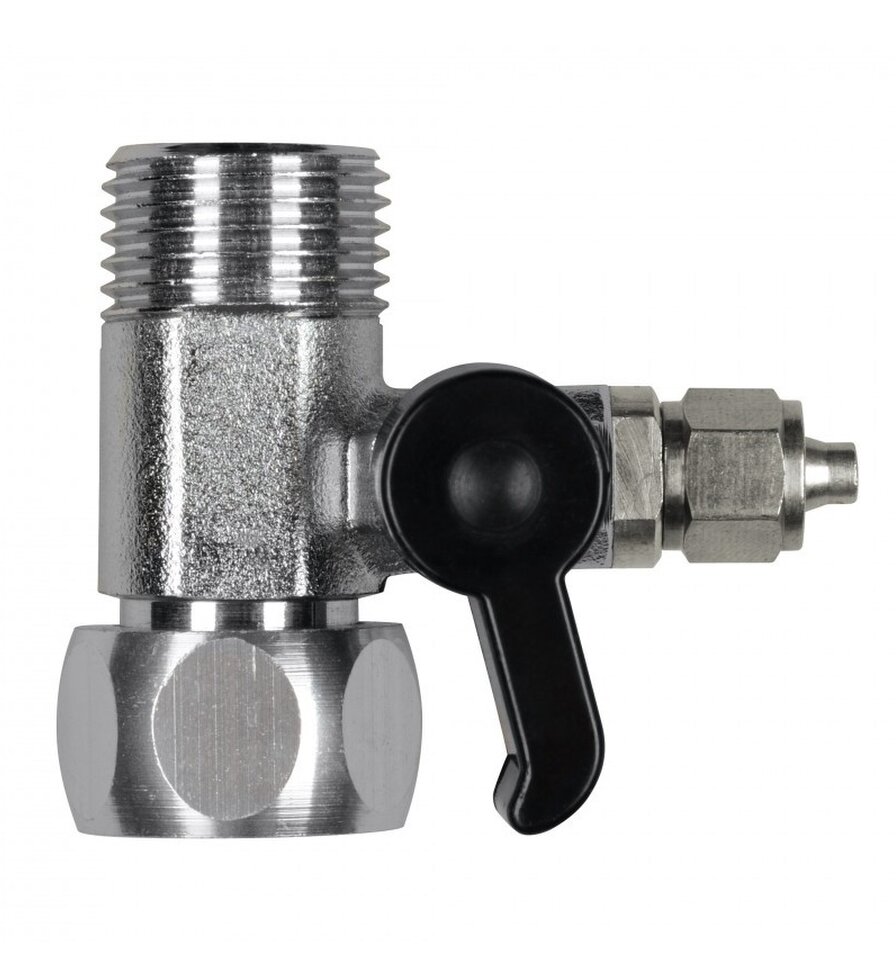 Адаптер-вентиль для подключения фильтров 1/2х1/2х1/4 Гейзер арт. V23125200C-CQ-H