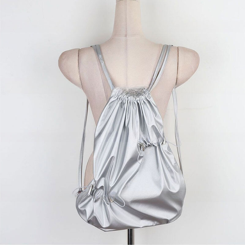 Рюкзак Student Champion Dongdaemun, полиэстер, 20-35 л, водонепроницаемый, серебристый