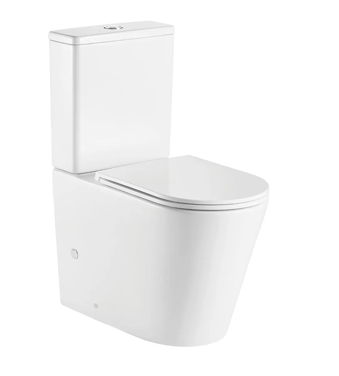 Унитаз-компакт WeltWasser SK санфаянс WW SALZBACH 011 GL-WT напольный безободковый с микролифтом