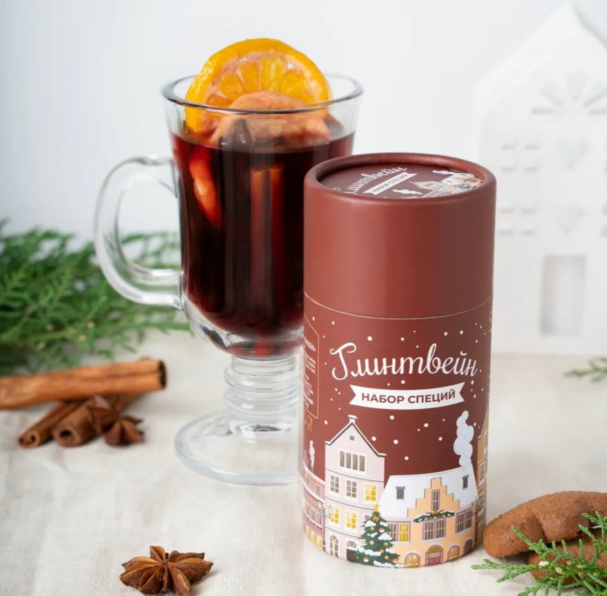 Смесь для глинтвейна в подарочном тубусе, 47 г