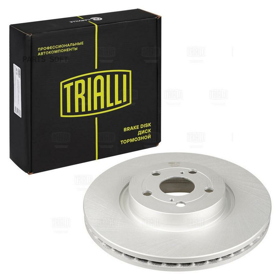 TRIALLI DF-270120 Диск торм. для а/м Toyota Avensis (03-) перед. d=295 (окраш.) (DF 270120) ()