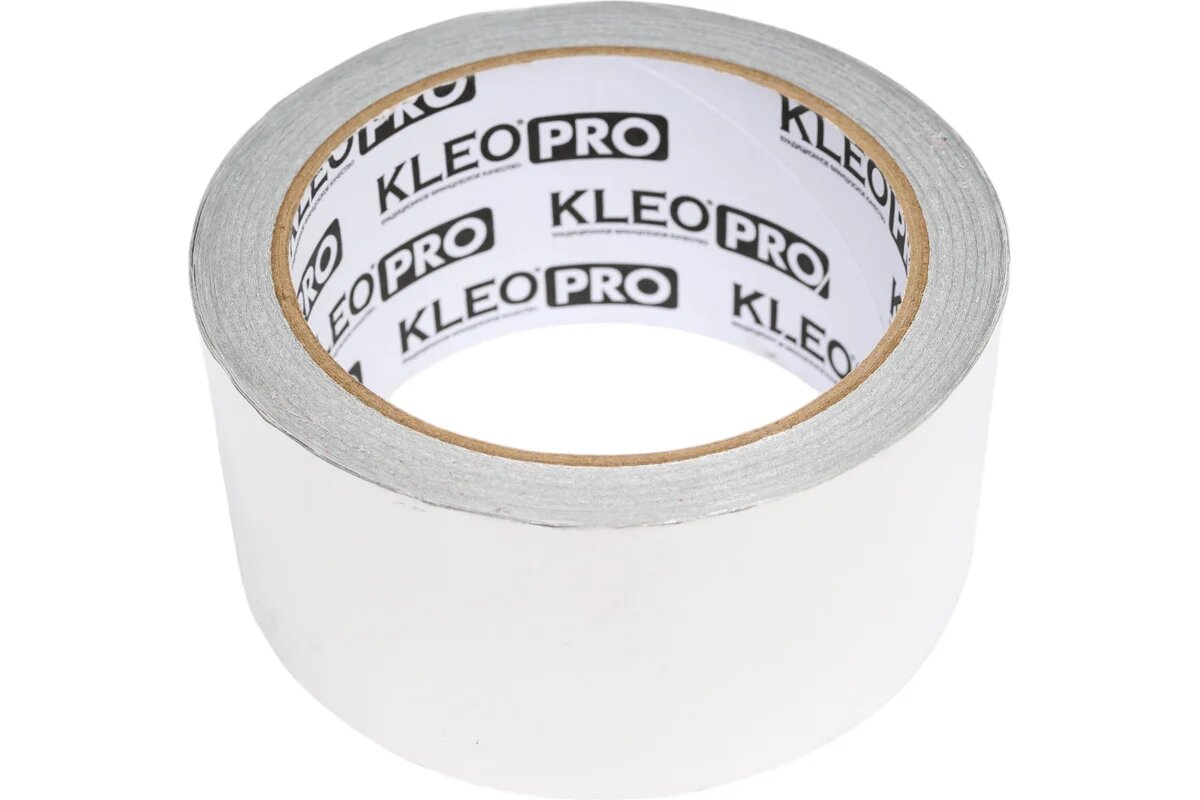 KLEO алюминиевая клеящая лента 48 мм х 25 м PRO К2-СЛ-5222 для монтажа и фиксации