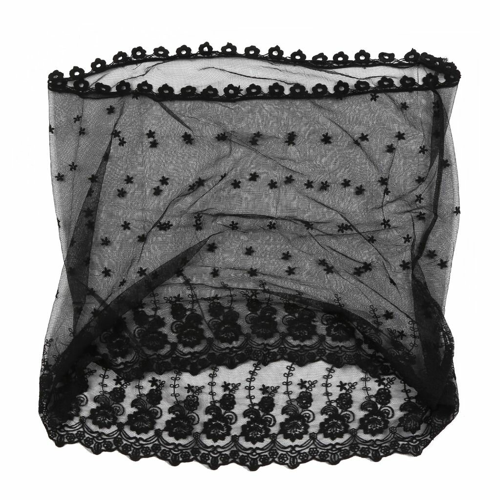 Мусульманская кружевная вуаль для головы