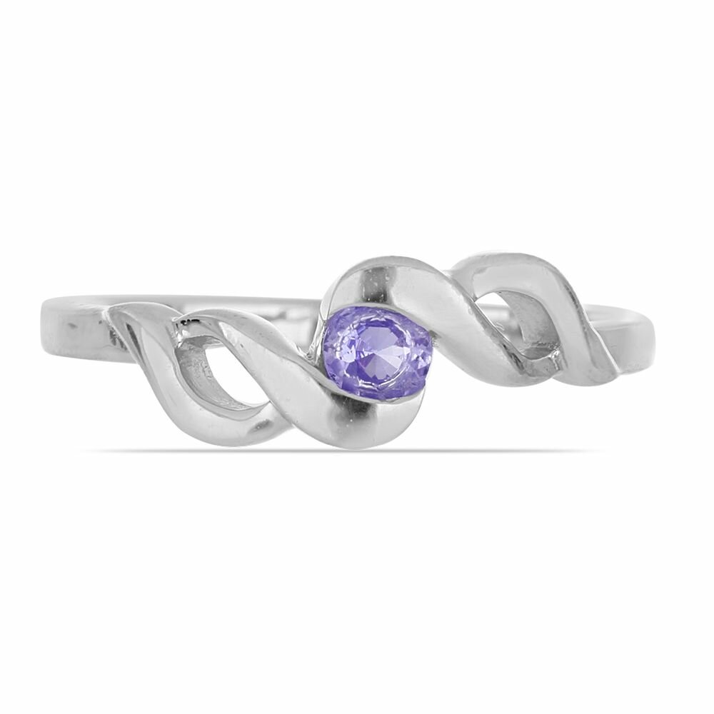 Кольцо, серебро, 925 проба, родирование