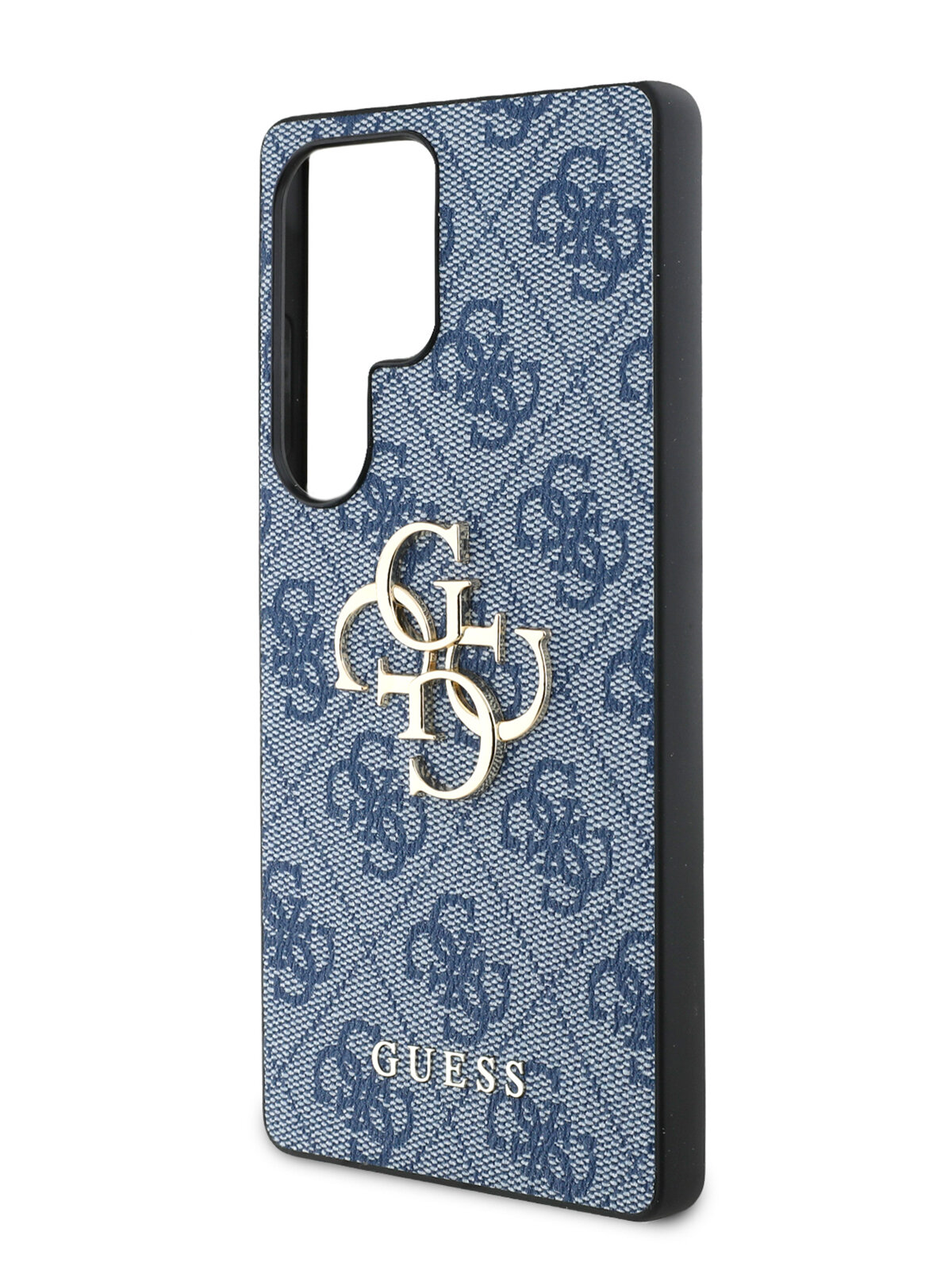 Guess для Galaxy S25 Ultra чехол PU 4G Big metal logo Hard Blue
