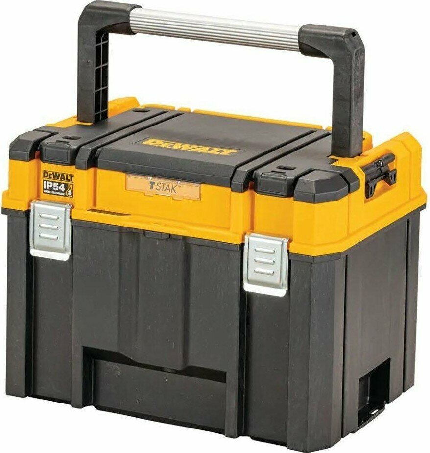 Ящик DeWALT TSTAK 2.0 DWST83343-1, 44x33.8x32.3 см, черный/оранжевый