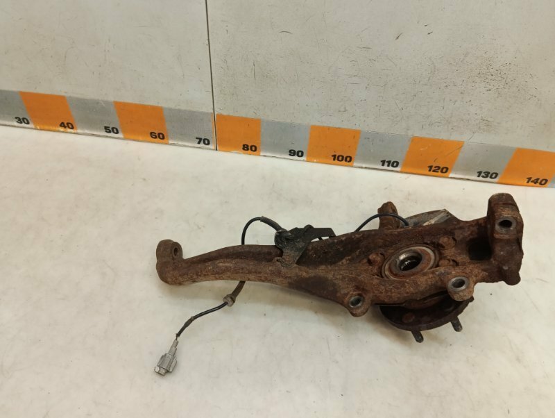 Б/У В сборе со ступицей, ступица Кулак поворотный Nissan Pathfinder 2007 R51 Перед. Лев. 381835 NISSAN арт. 40015EB000