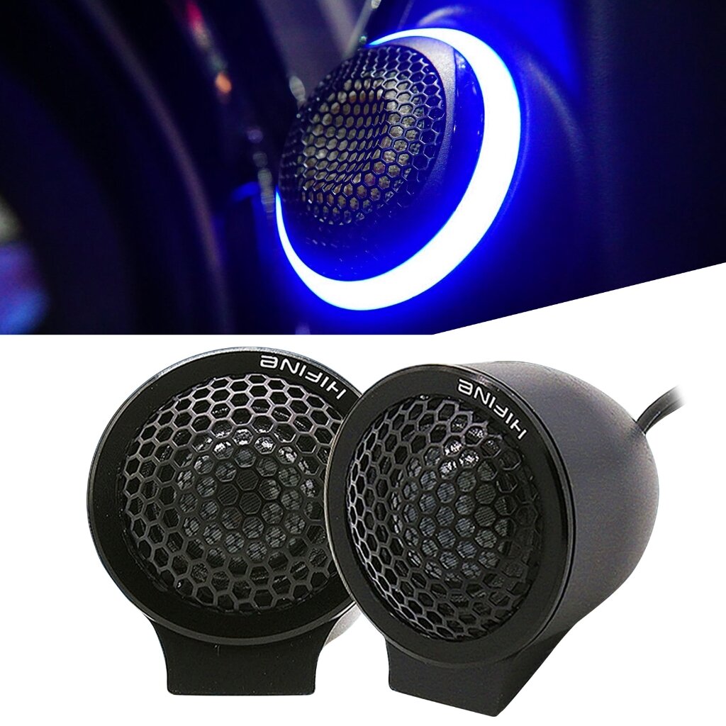 25мм алюминиевый твитер с шелковым диффузором, 1 пара