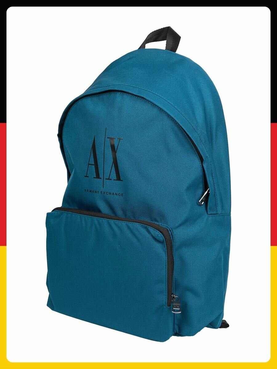 Рюкзак ARMANI EXCHANGE, аквамариновый