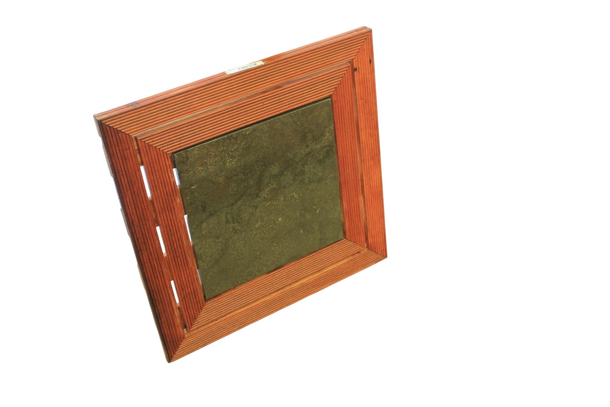 Плитка бангкирай с камнем Dekker 50 см х 50 см х 2,4 см, садовая дорожка, тропические породы, коричневая