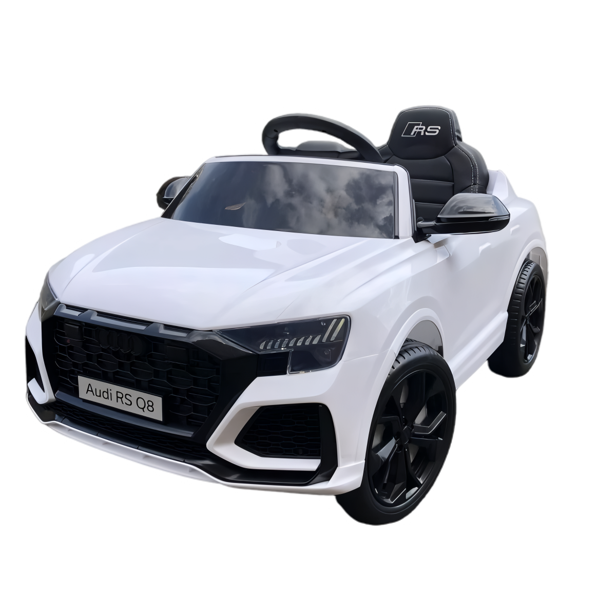 Электромобиль "Audi RS Q8" HL518, детский, 1-2 года, 35 Вт, белый