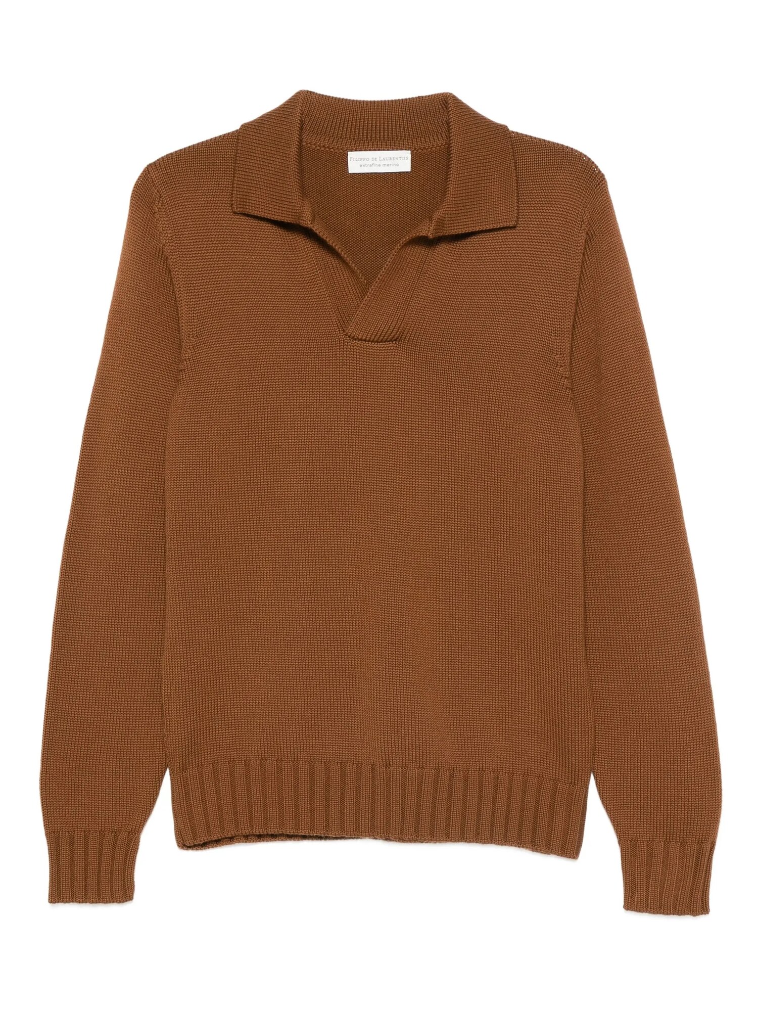 Свитер Polo-collar wool sweater