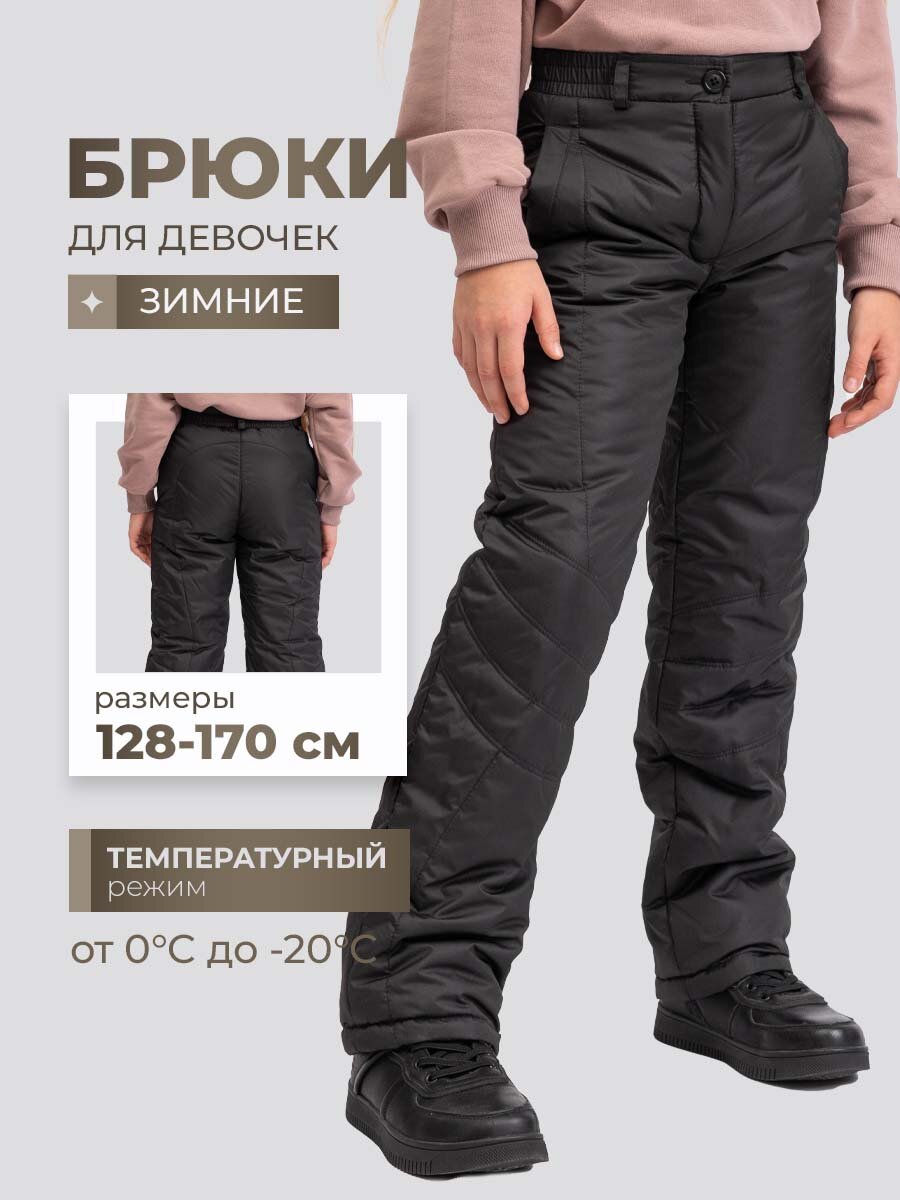 Брюки утеплённые