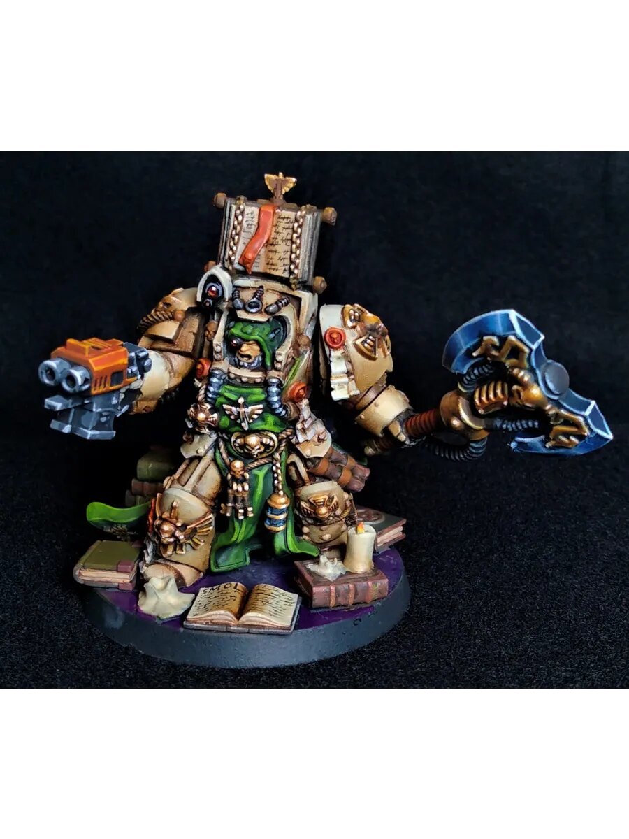 Миниатюра Warhammer 40000 - Librarian in terminator armour