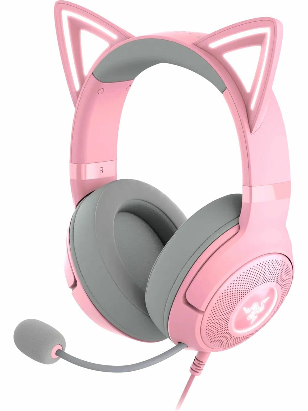 Гарнитура игровая Razer Kraken Kitty V2 (RZ04-04730200-R3M1) беспроводная Bluetooth