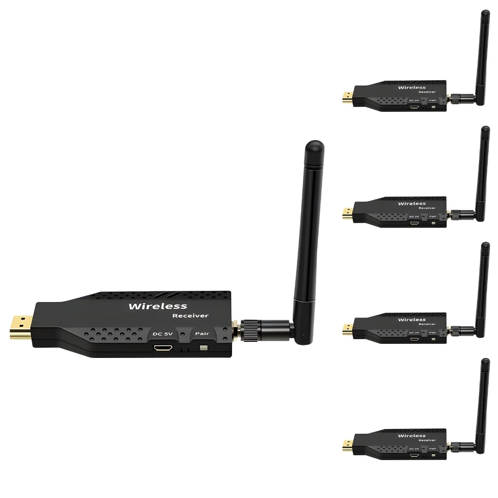 Беспроводной передатчик и приемник для телевизора и проектора