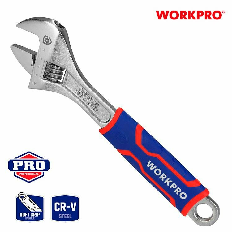 Ключ разводной 300мм WORKPRO