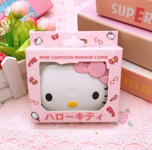 MINISO Kawaii Anime Hello Kitty Совершенно новый аутентичный мультяшный милый MP3-плеер Супер высокое качество звука Подарок на день рождения для девочки,
