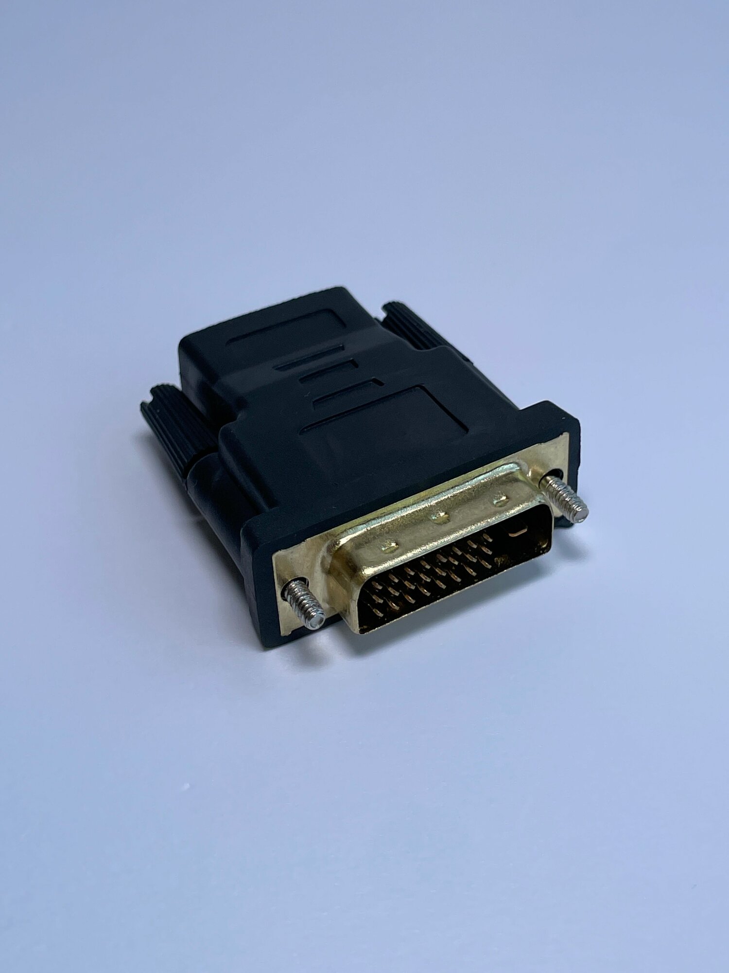 Переходник, адаптер с DVI-D (24+1) на HDMI, конвертер черный