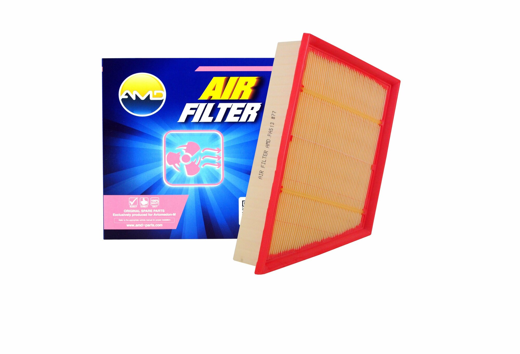 Фильтр воздушный LR029078 AMD. FA513 для LAND ROVER Discovery Sport LC L550 224DT PT204 Range Rover Evoque LV L538 2011-2019