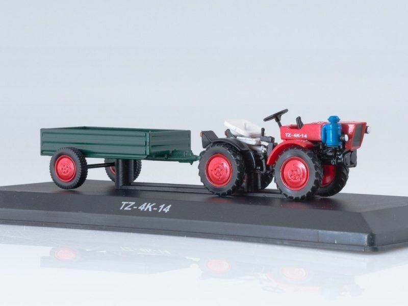 Трактор TZ 4K-14, масштабная модель коллекционная