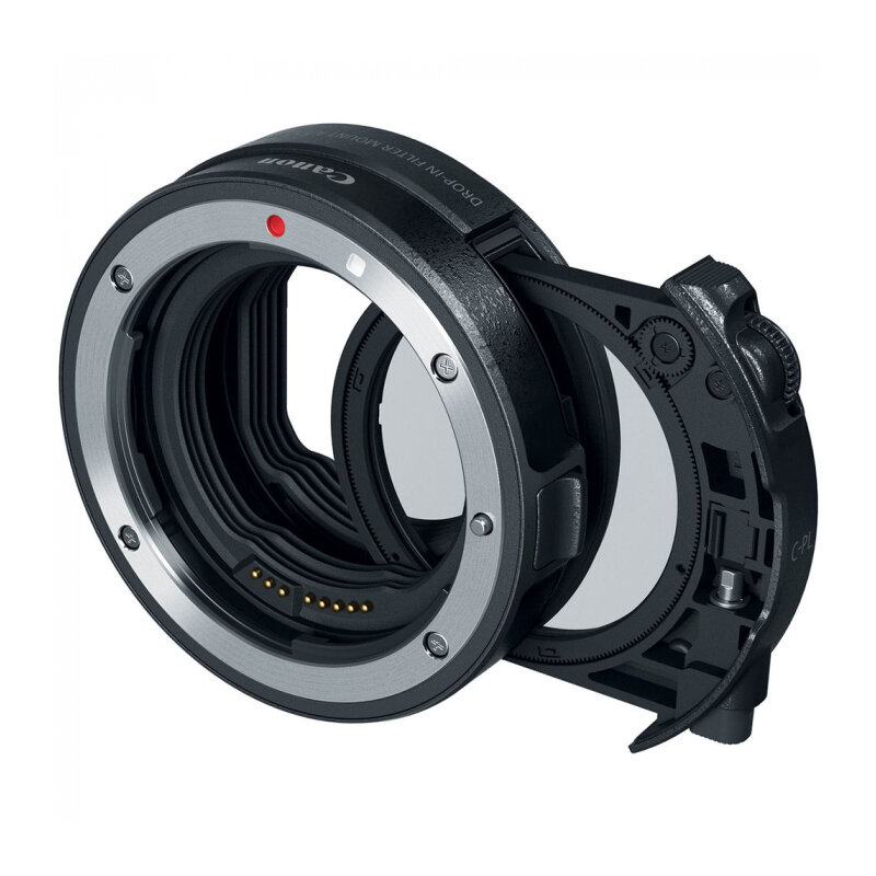 Canon Mount Adapter EF-EOS R с вставным циркулярным поляризационным фильтром
